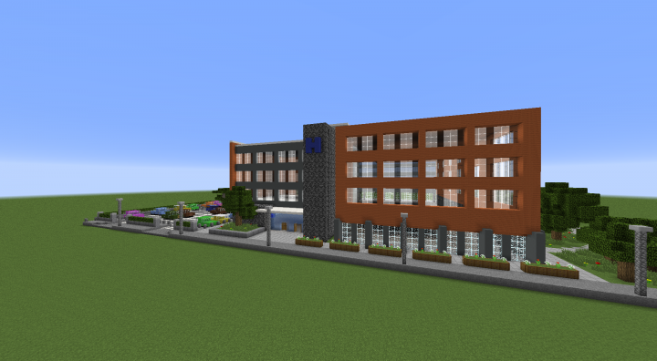 Hospital / Hôpital Minecraft Map