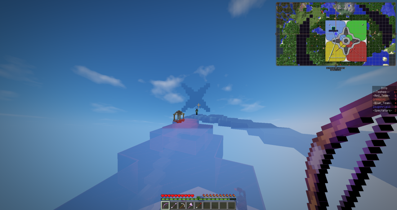 Bow PvP Minecraft Map