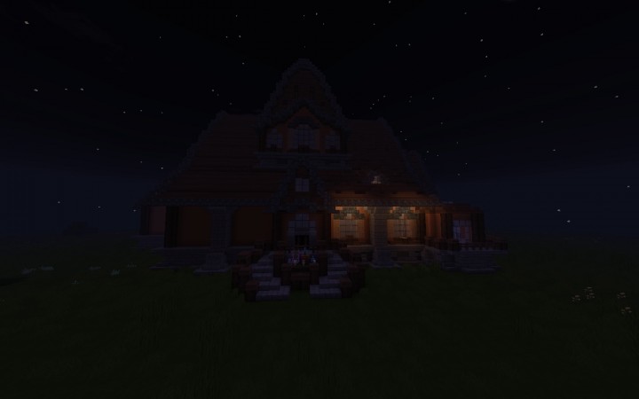 Unfinished Mansion Minecraft Map