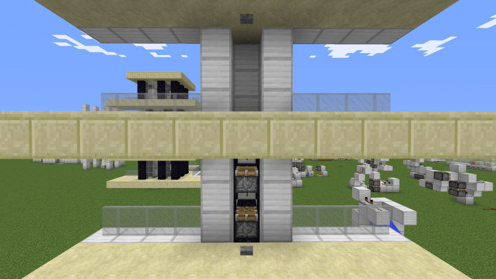 Tiny 4x3 Elevator! Minecraft Map