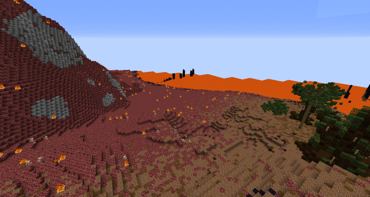 Nether Survival Minecraft Map