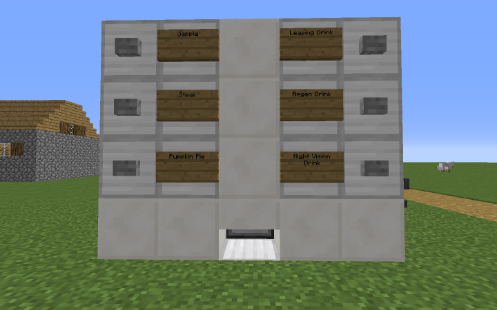 Working Vending Machine (No Command Blocks) Minecraft Map
