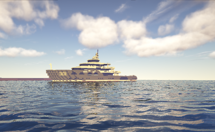 Freya Research Yacht Minecraft Map