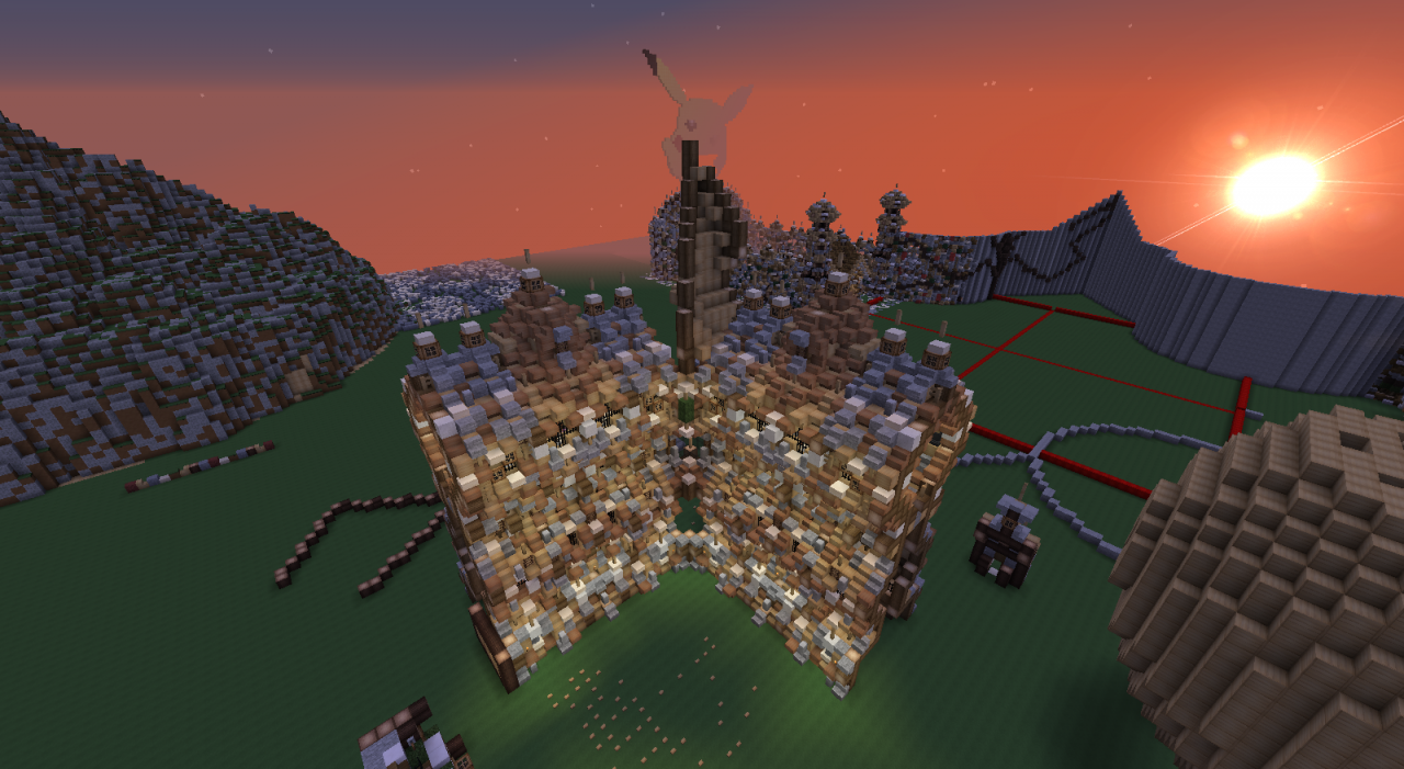 Muraille Minecraft Map