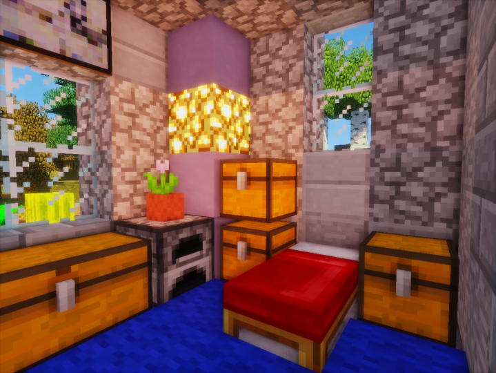 Two person basic survival house Minecraft Map