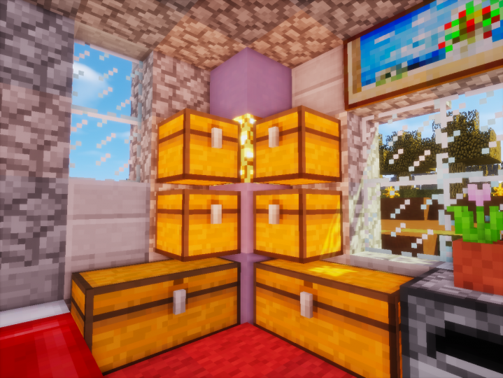 Two person basic survival house Minecraft Project