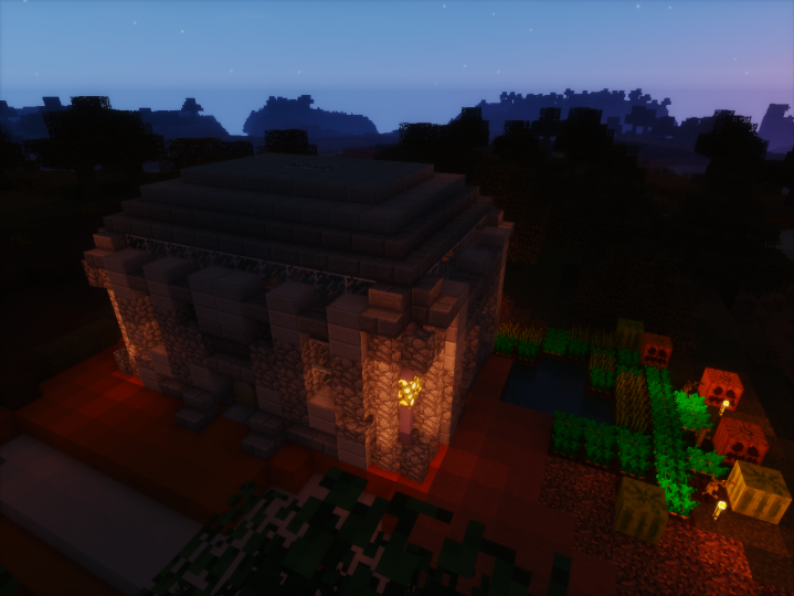 Two person basic survival house Minecraft Map