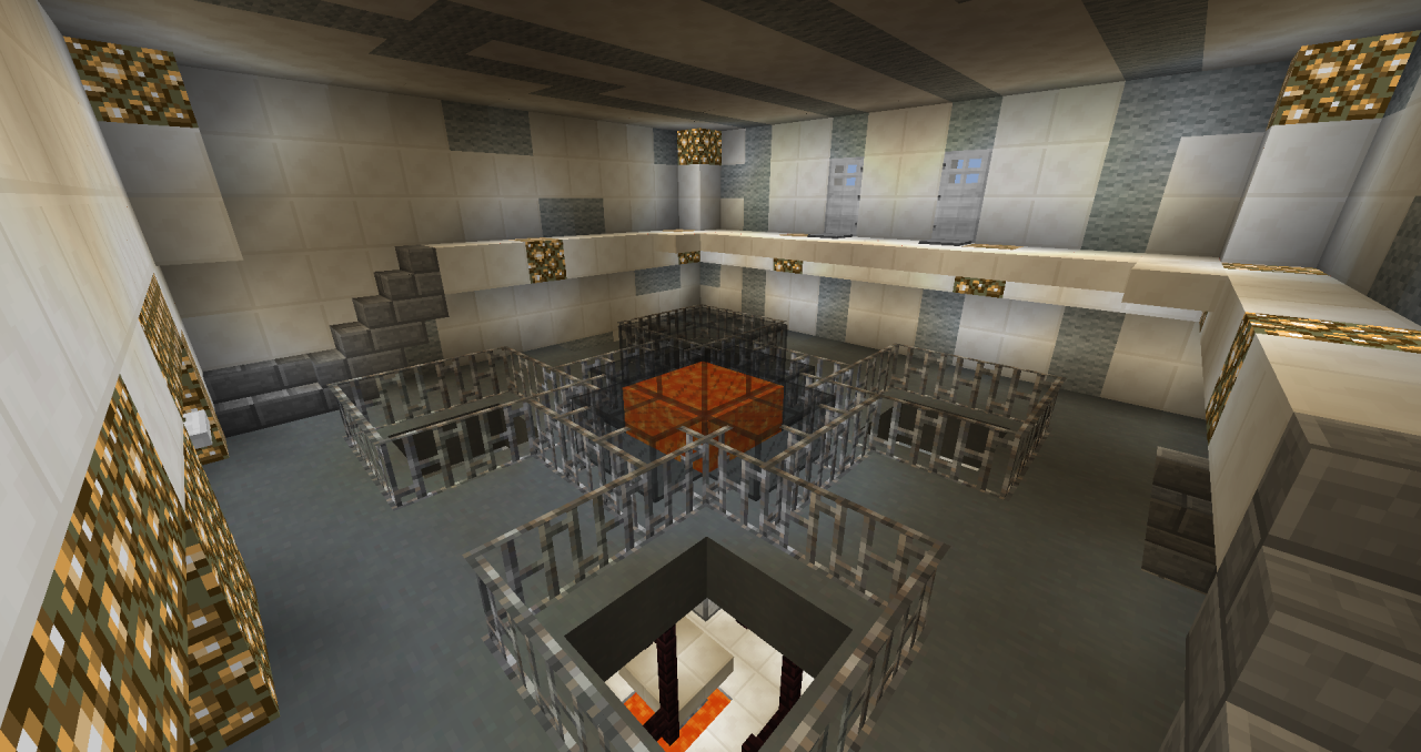 Attack of the Ghast Ships from the Nether Minecraft Map