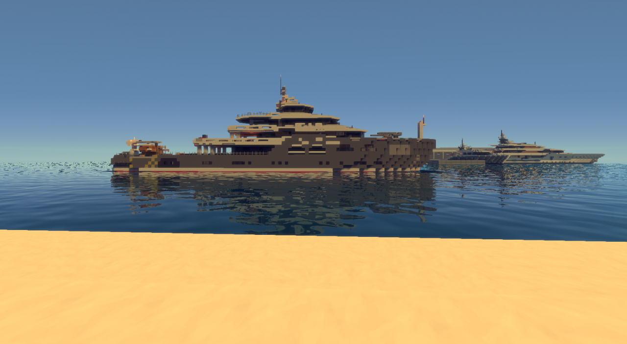 Freya Research Yacht Minecraft Map