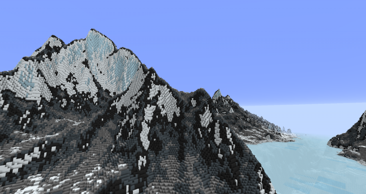 Cascades Minecraft Map