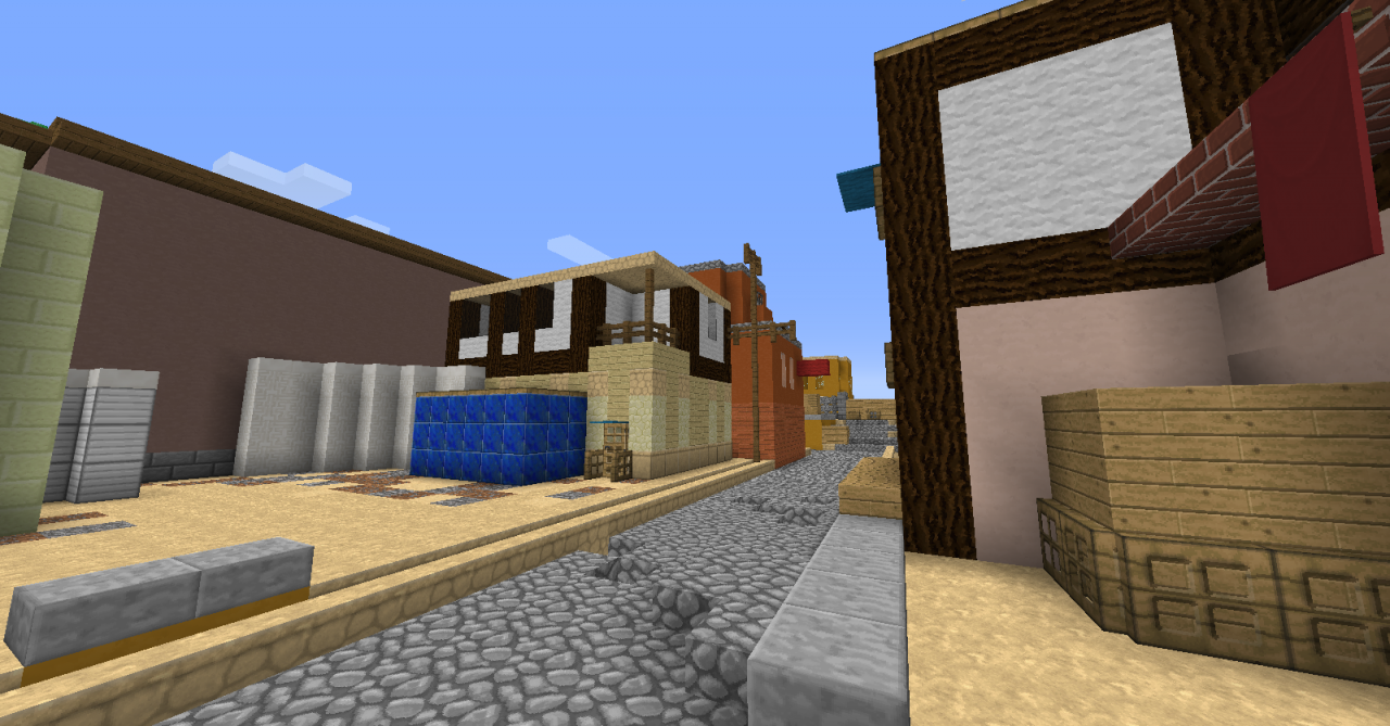 Minecraft Map De_Dust2 Minecraft Map