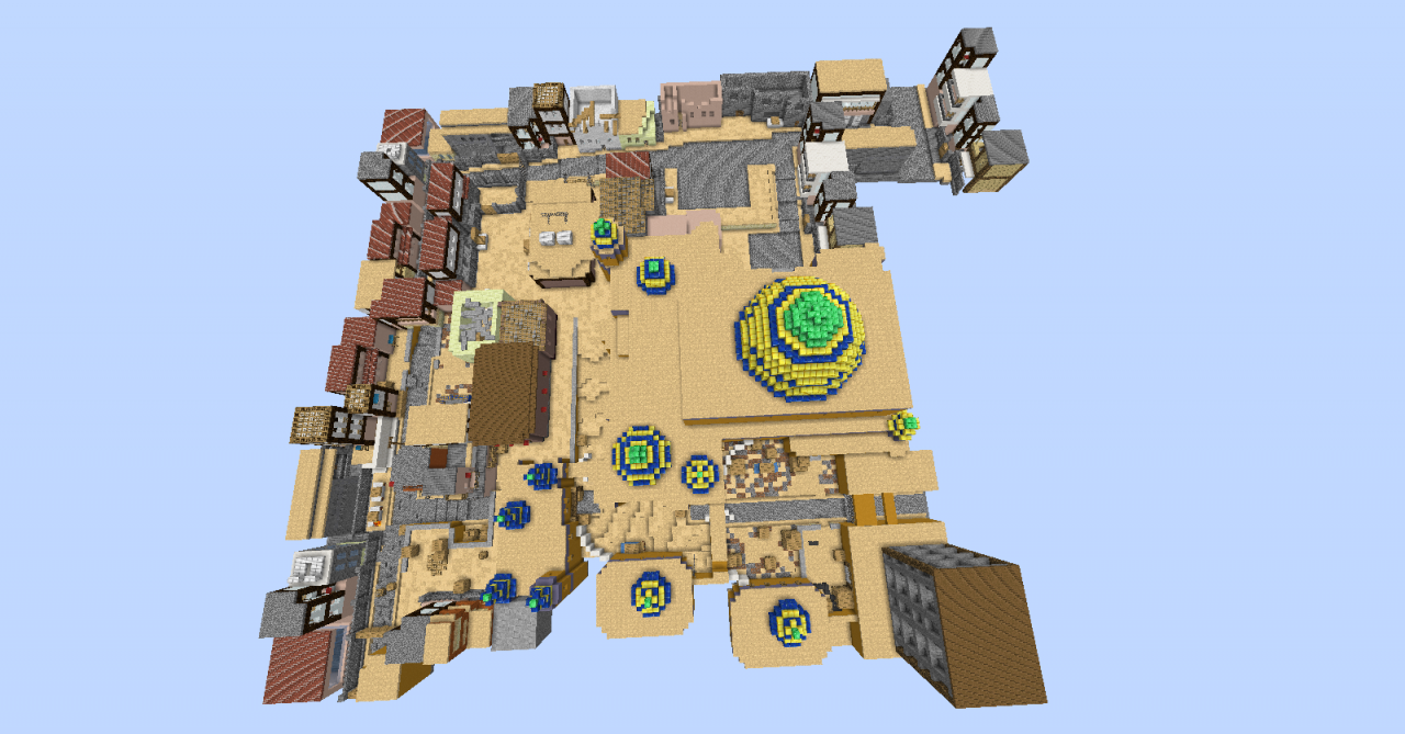 Minecraft Map De_Dust2 Minecraft Map