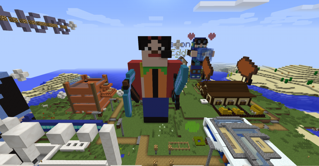 Friend World Minecraft Map