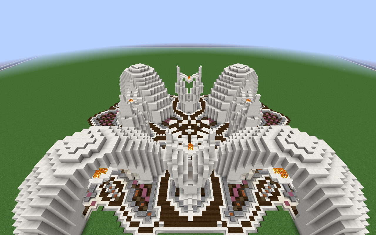 Simple SMP spawn with shops Minecraft Map