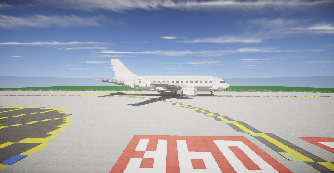 A320-200 EasyJet.Com Livery [Full Slabs] [1.5:1 Scale] Minecraft Map