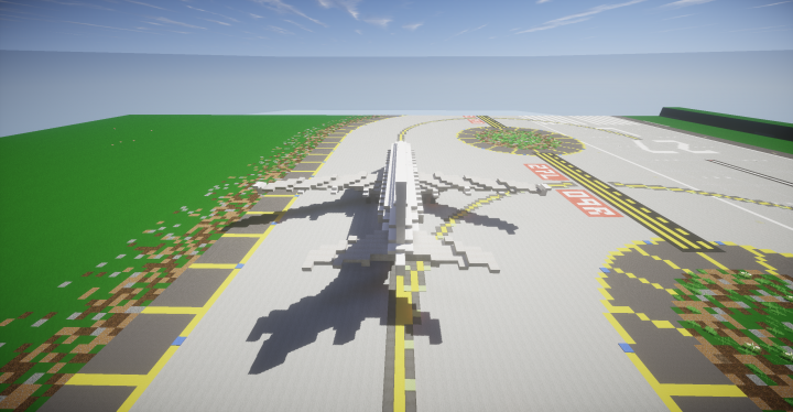 A320-200 EasyJet.Com Livery [Full Slabs] [1.5:1 Scale] Minecraft Map