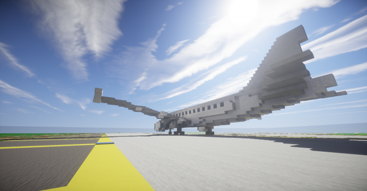 A320-200 EasyJet.Com Livery [Full Slabs] [1.5:1 Scale] Minecraft Map
