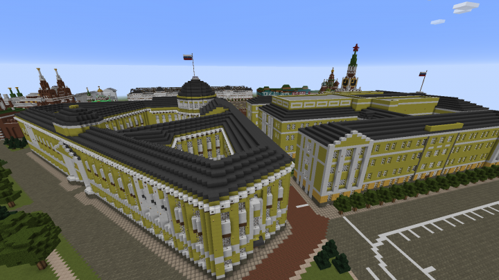 Red Square, Moscow (1:1) Minecraft Map