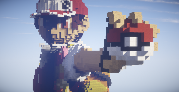 Pokémon Trainer Red (Commission for AriaCreations) Minecraft Map