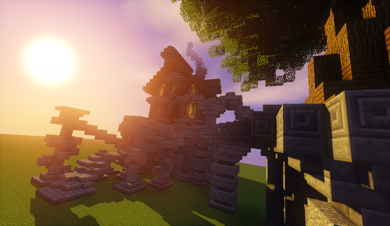 Simple build. Minecraft Map