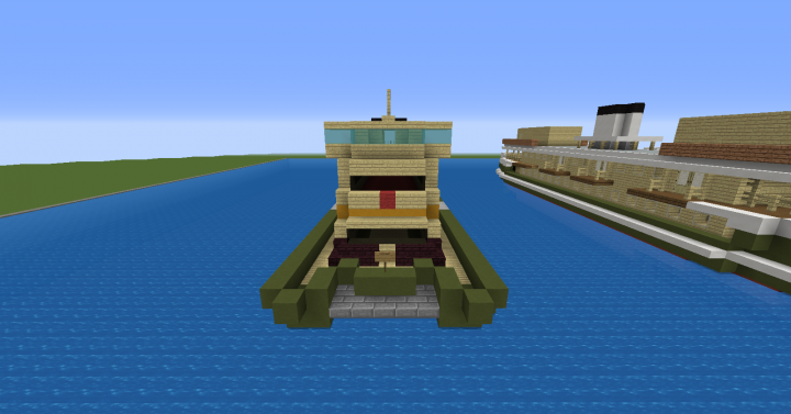 Sydney Ferries and other ships Minecraft Map