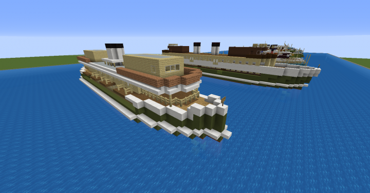 Sydney Ferries and other ships Minecraft Map