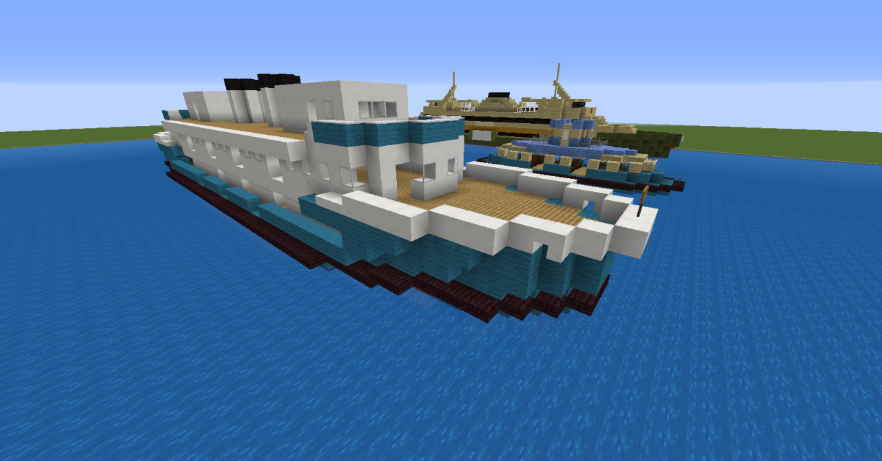 Sydney Ferries and other ships Minecraft Map