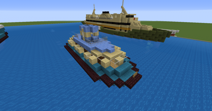 Sydney Ferries and other ships Minecraft Map