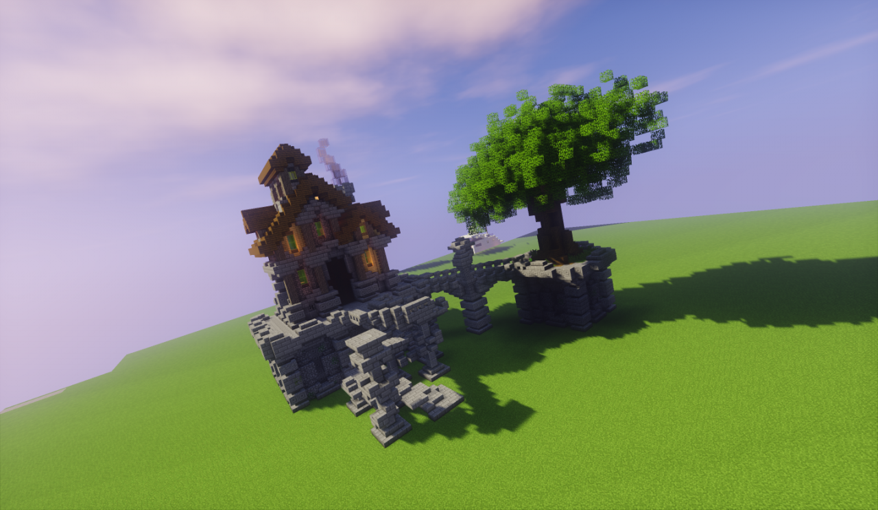 Simple build. Minecraft Map