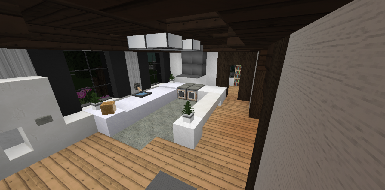 traditional style Minecraft Map