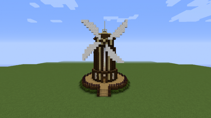 Windmill House Minecraft Map
