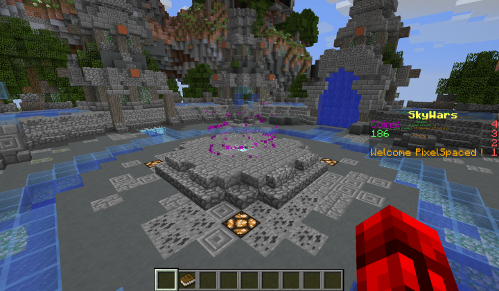 PixelSpaced Sky Wars Minecraft Server