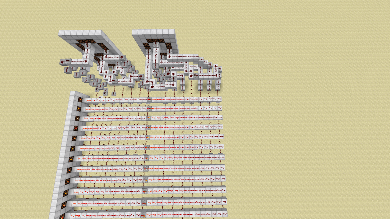 2 Digit 7 Segment Display Minecraft Map