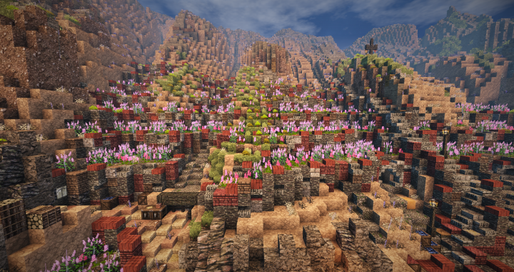 Minecraft Timelapse | Isquitos, a peruvian village Minecraft Map