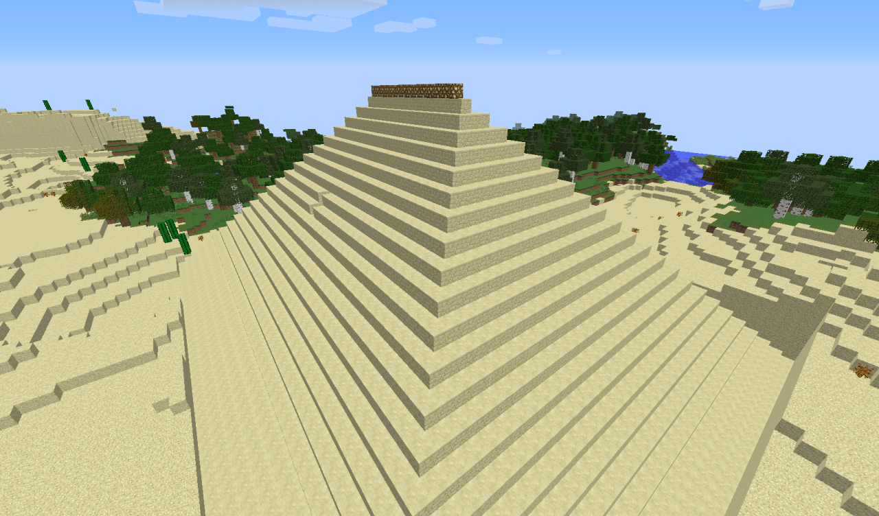 Minecraft Pyramid With Traps And Story Minecraft Map