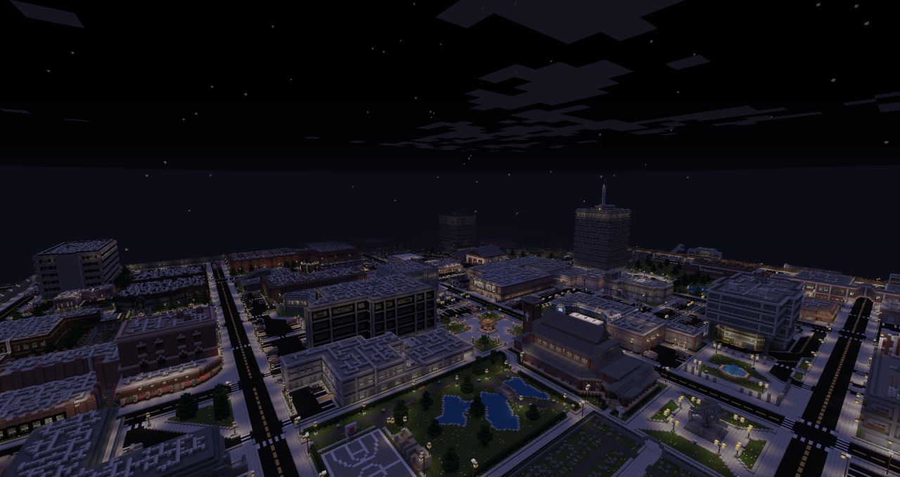 Dentonside (Urban Dead) Minecraft Map