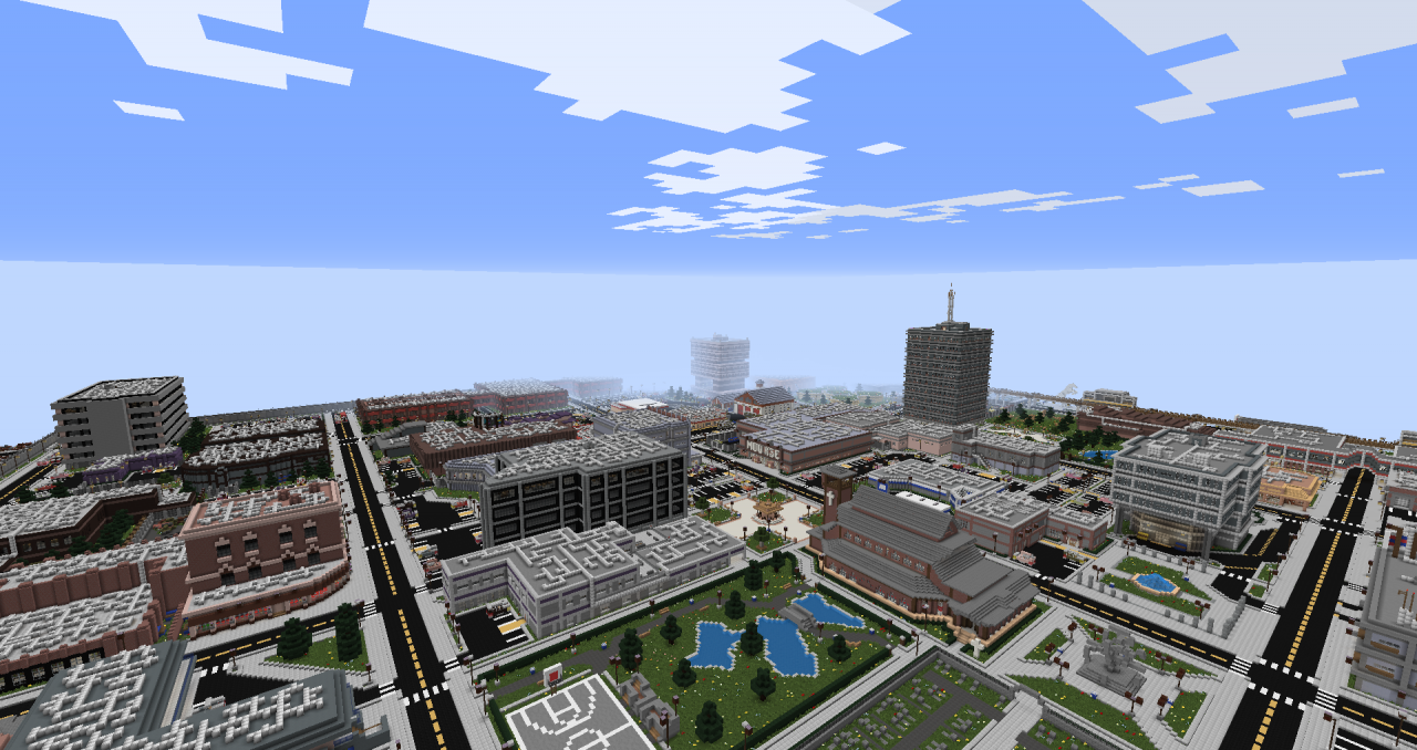 Dentonside (Urban Dead) Minecraft Map