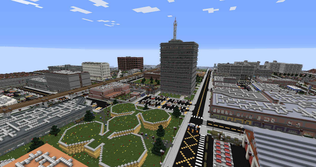 Dentonside (Urban Dead) Minecraft Map