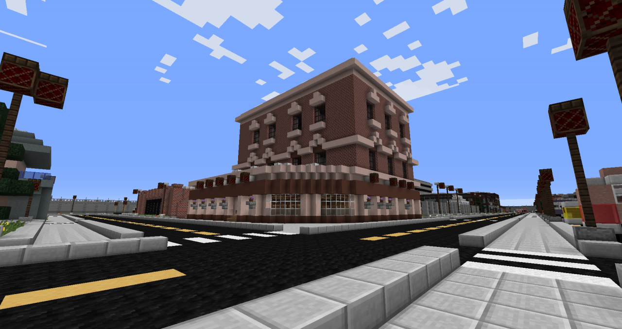 Dentonside (Urban Dead) Minecraft Map