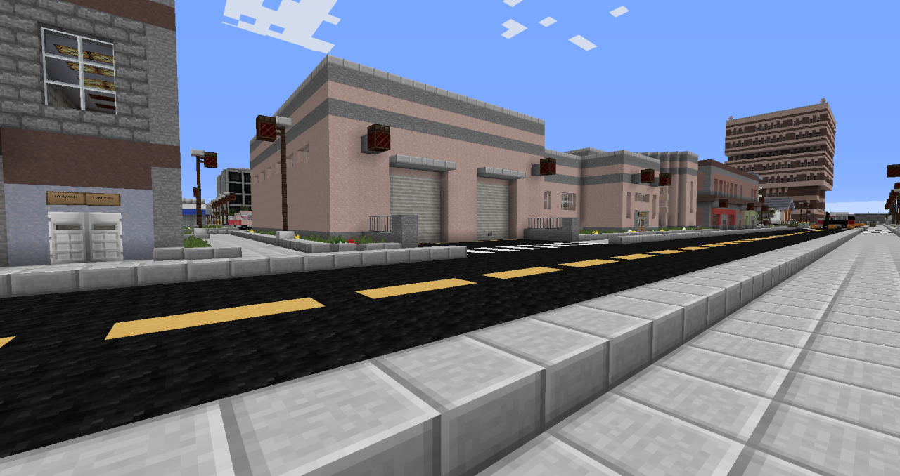 Dentonside (Urban Dead) Minecraft Map