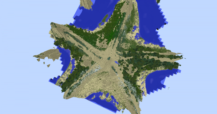 Starfish Island by GamblingUNIVERS Minecraft Map