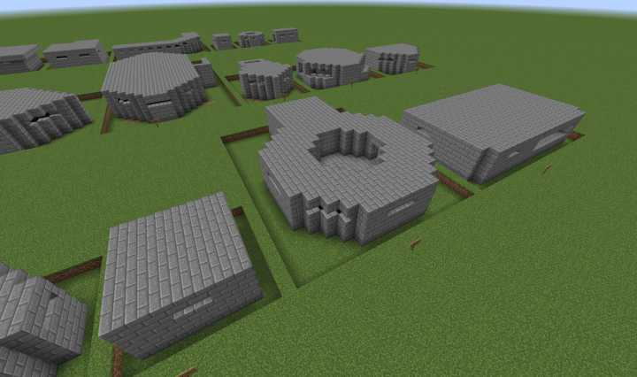 WW2 Pillboxes/Fortifications Minecraft Map