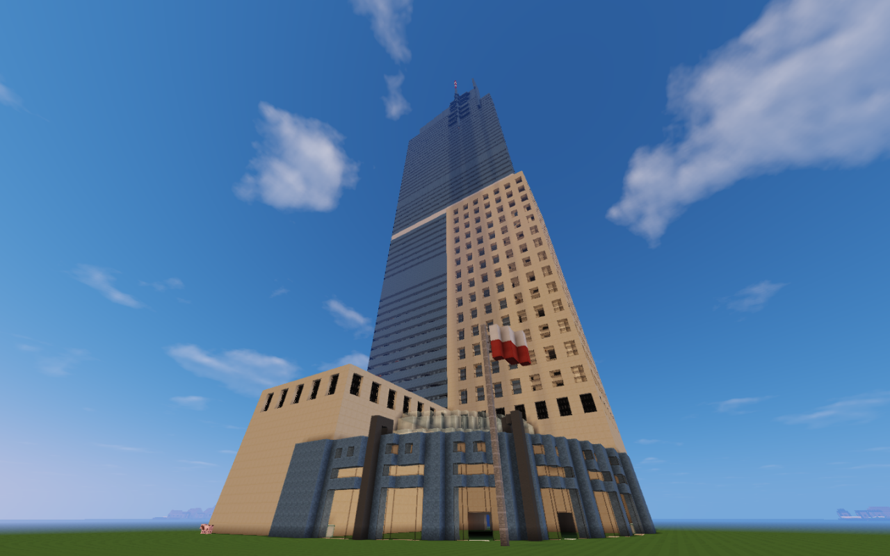 Warsaw Trade Tower Minecraft Map