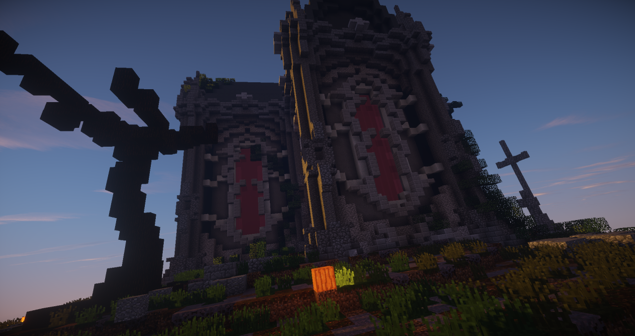 The Haunted Palace Minecraft Map