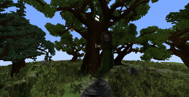 Dryad's forest Minecraft Map
