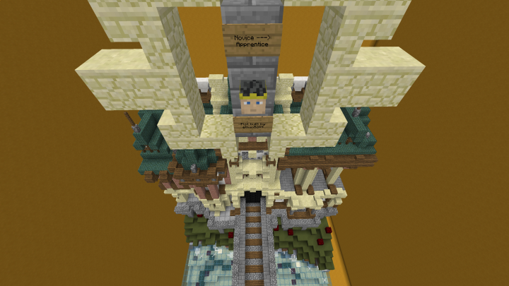 Small 32x32 Plot: Baroque Theme Minecraft Map