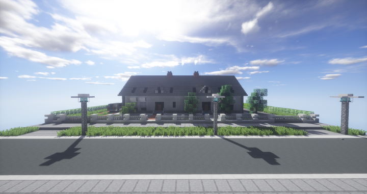Modern duplex house Minecraft Map