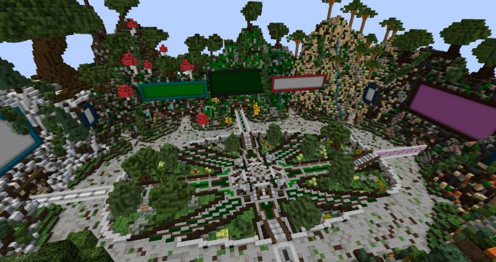 MiniGame Spawn Minecraft Map