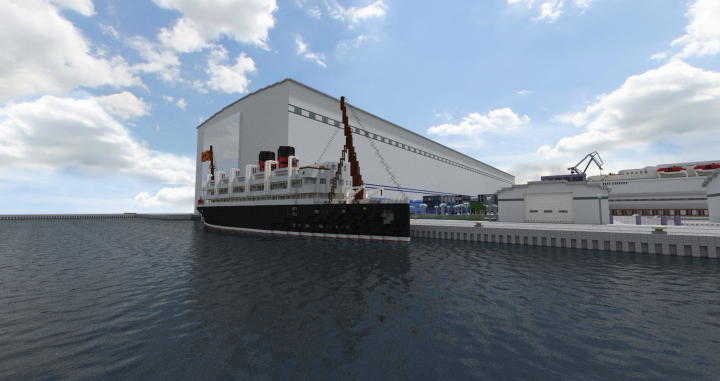 Atlantic-Titan Shipyard Minecraft Map