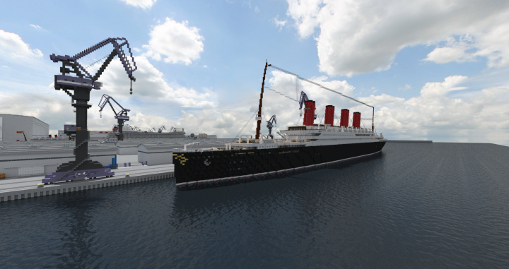 Atlantic-Titan Shipyard Minecraft Map